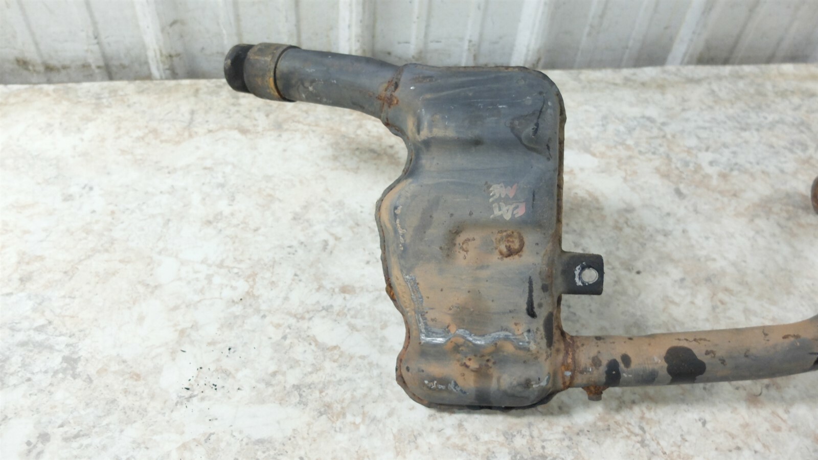 88 Honda VTR 250 VTR250 Interceptor front muffler pipe exhaust header ...