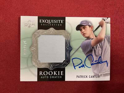Patrick Cantlay 2013-2014 Exquisite Collection Rookie Auto Autograph ...