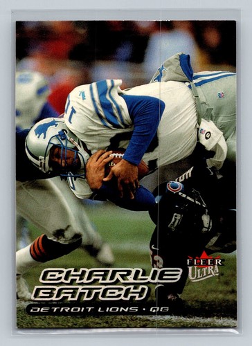 Charlie Batch 2000 Ultra #26 Detroit Lions C17 | eBay