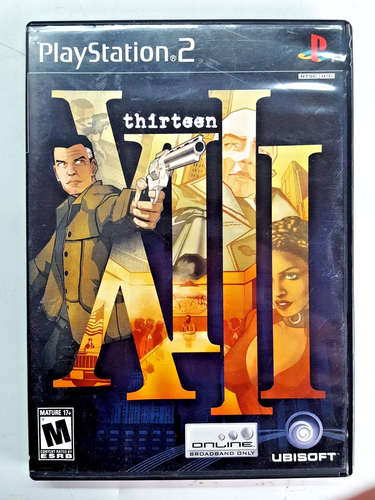 XIII Thirteen Sony PlayStation 2, 2003 PS2 Complete With Manual Tested ...