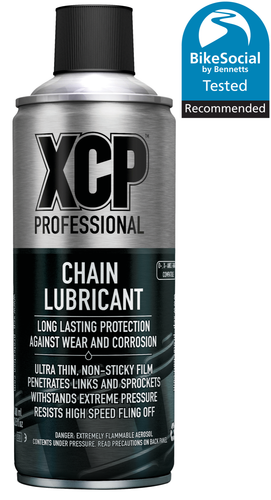 Motorcycle Chain Lube XCP Aerosol Spray 400ml non sticky anti corrosion ...