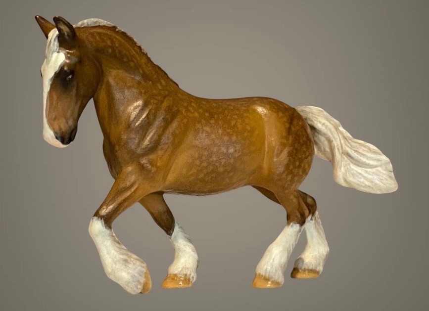 Royal Breeds Walking Draft (Bennett) 1:32 Model Horse CM Stablemate ...