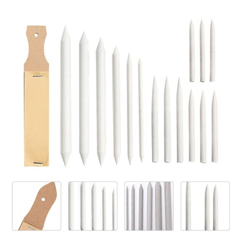 Rub Pen Sandpaper Board Art Drawing Tools Deft Blending Stump Kit | eBay