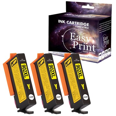 3PK 902 XL Ink Cartridge for Officejet 6950 6951 6954 Printer | eBay