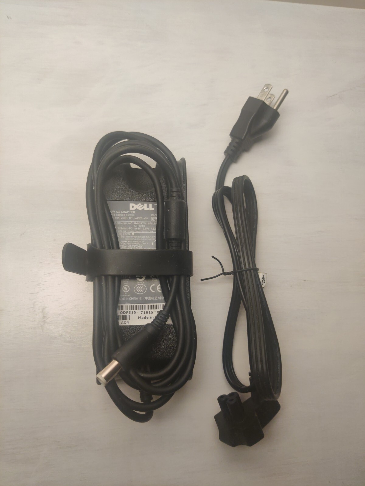 GENUINE USED DELL LA90PS1-00 19.5V Original AC Power Adapter Charger ...