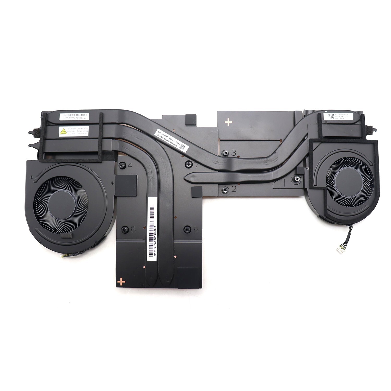 New For ThinkPad P16 Gen2 Thermal Module Cooling Fan 5H41B77376 ...