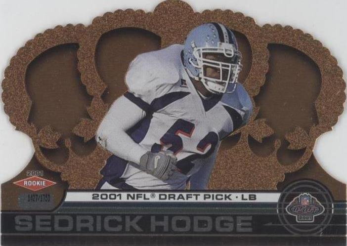 2001 Pacific Crown Royale - Sedrick Hodge #182 /1750 (RC) for sale ...