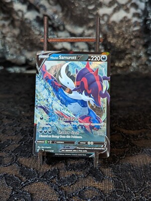 Pokémon TCG Hisuian Samurott V SWSH Black Star Promos SWSH239 Holo ...