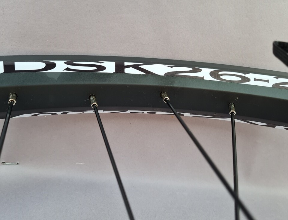 26" (559) 20mm Thru Axle Front Wheel 20X110mm Hub, 37mm Wide RIM ! wide ...
