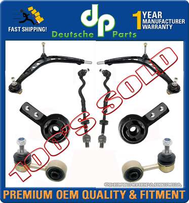 CONTROL ARM ARMS BALL JOINT BRACKET BUSHING BUSHINGS SUSPENSION KIT for ...