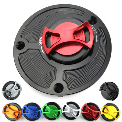 Gas Fuel Tank Cap Cover Fit For Yamaha MT-01 MT-03 MT-07 MT-09 MT-10 FZ ...