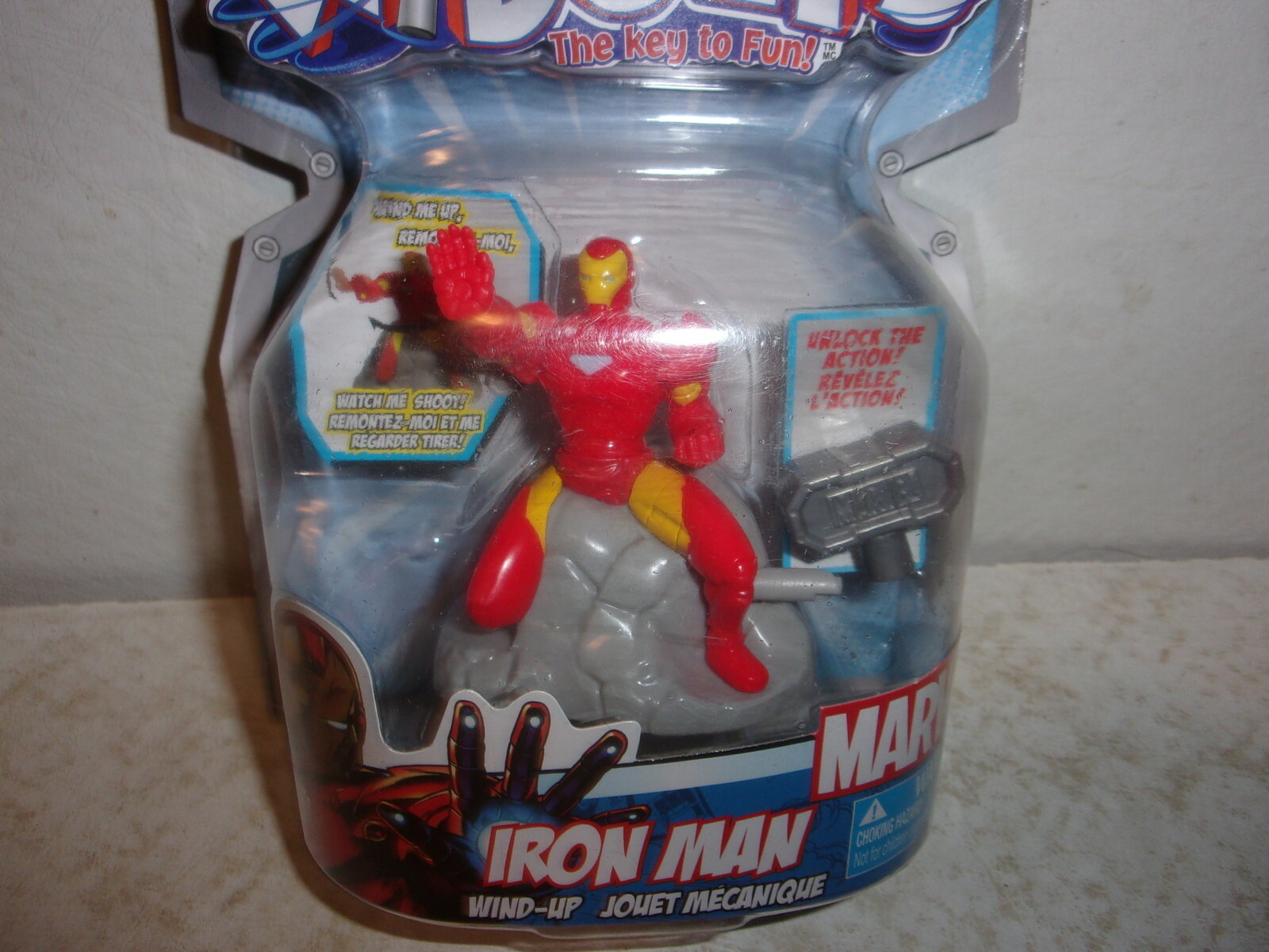 Marvel Widgets Wind-Up Iron Man - New in Package | eBay