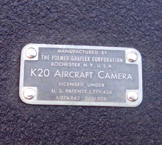 WW2 1943 Folmer Graflex Corp K-20 Aircraft Camera US Army Air Forces | eBay