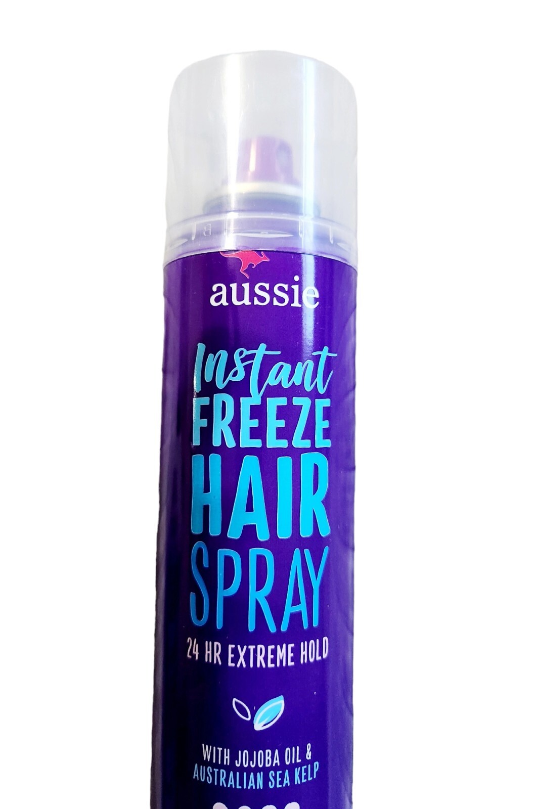 Aussie Instant Freeze Hairspray 7 oz Maximum Hold Jojoba Oil Sea Kelp ...