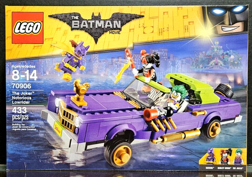 New In Box THE LEGO BATMAN MOVIE The Joker Notorious Lowrider 70906 ...
