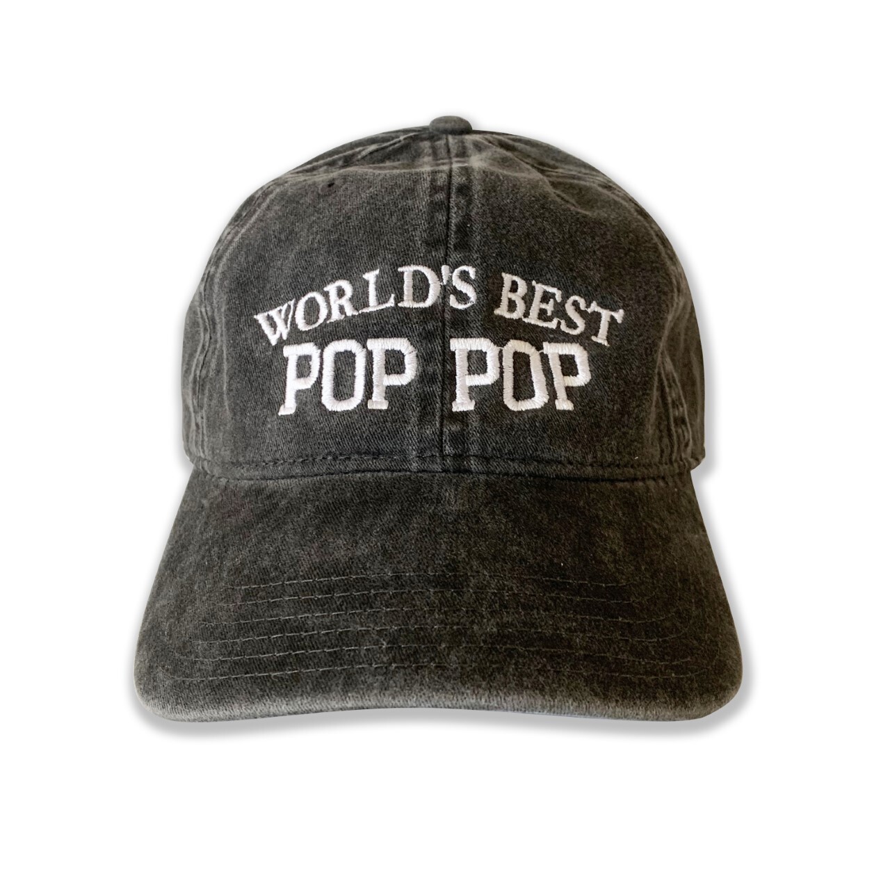 World's Best POP POP Cap grandpa cap embroidered cap baseball cap dad ...