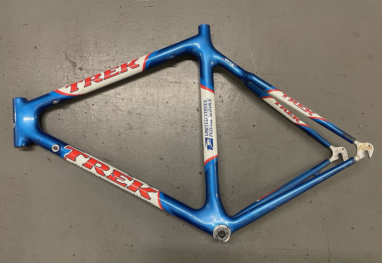 Trek USPS Road Bike Frame OCLV Carbon | eBay