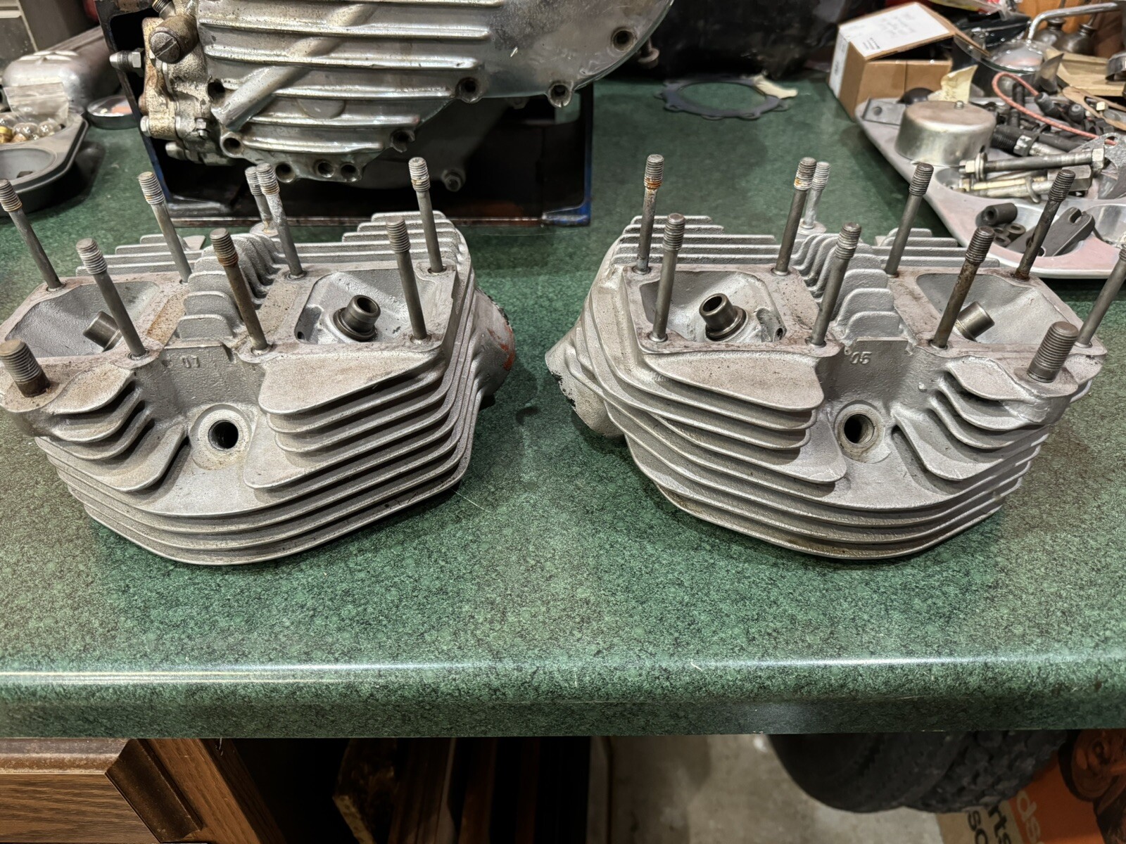 Harley Davidson Shovelhead Cylinder Heads | eBay
