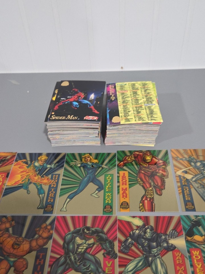 1994 marvel universe series 5 complete Base set/ Complete Suspended And ...