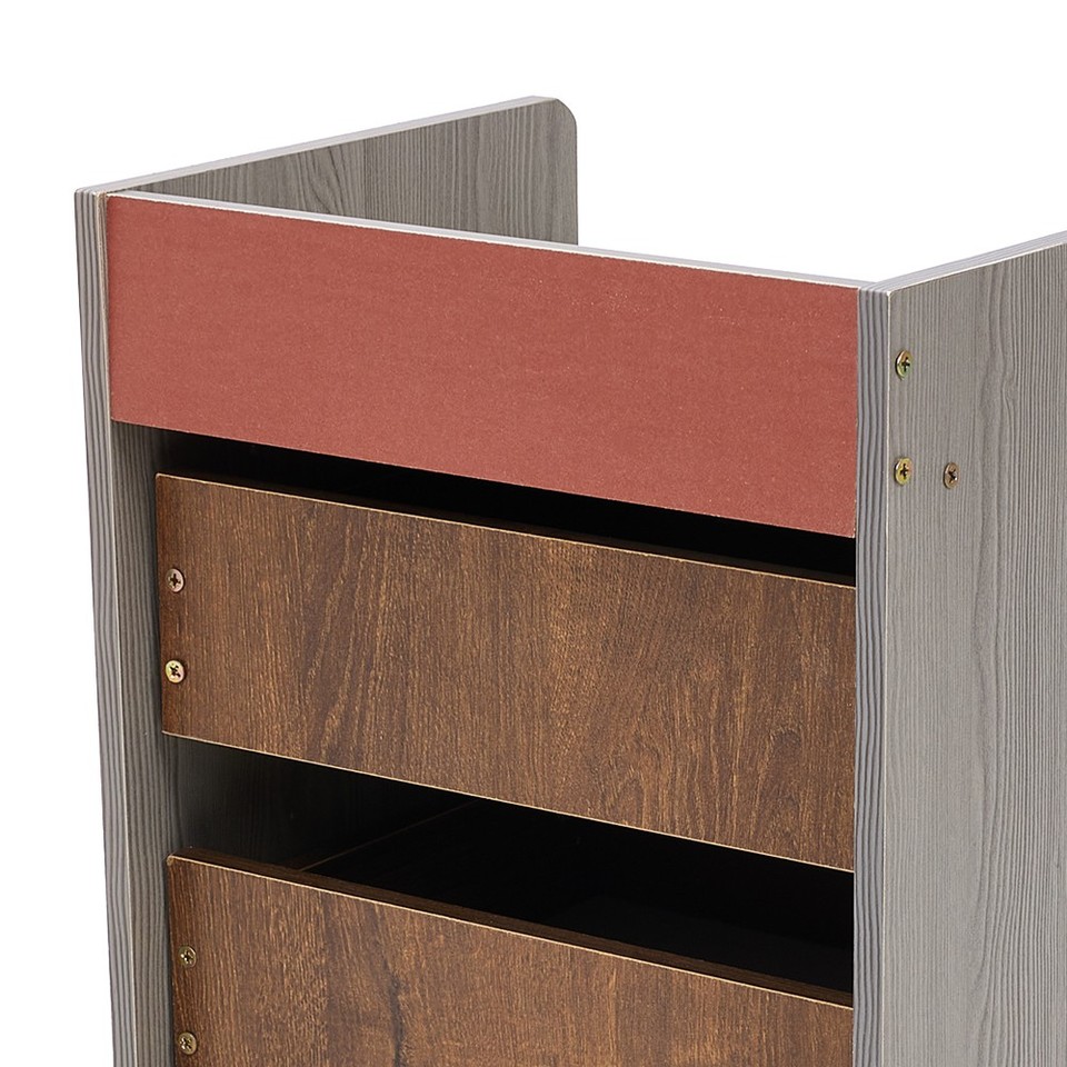 Modern Small Bedside Table 3 Drawer Cabinet Bedroom Furniture Storage ...