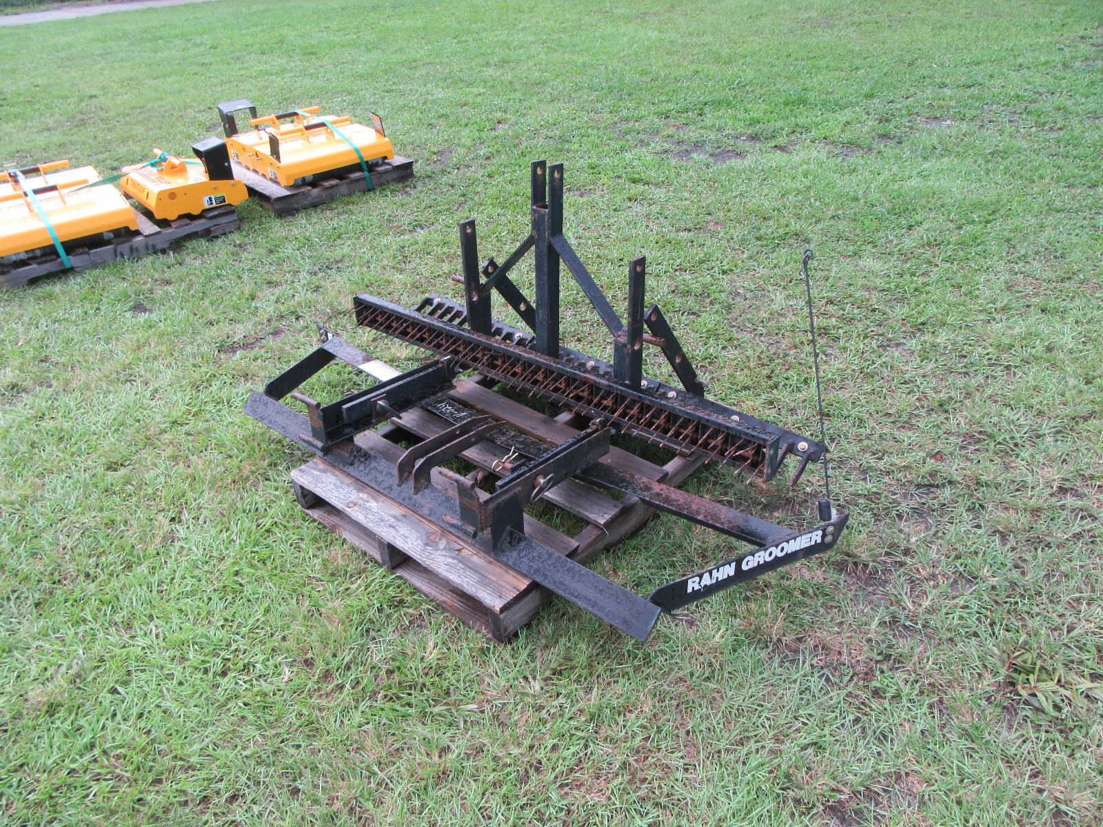 RAHN GL 650 INFIELD GROOMER Grader Scariffier Mounts 3 pt Hitch Small ...