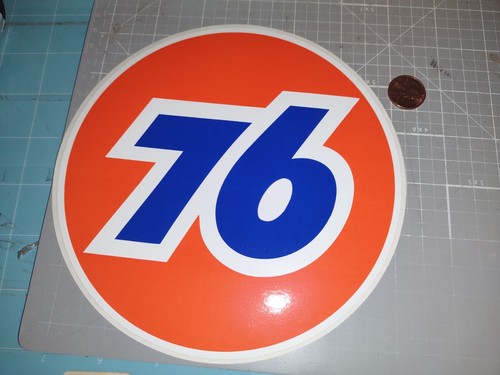 76 FUEL RACING STICKER ORIGINAL old stock APPROX. 6.75" | eBay