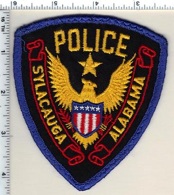 Sylacauga Police (Alabama) Shoulder Patch - uniform take-off from 1989 ...