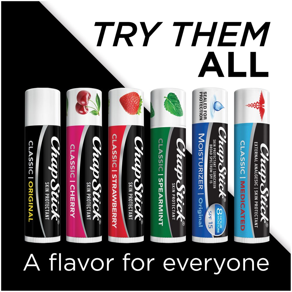 Chapstick Classic Original Lip Balm Tubes - 0.15 Oz (Pack of 3) | eBay