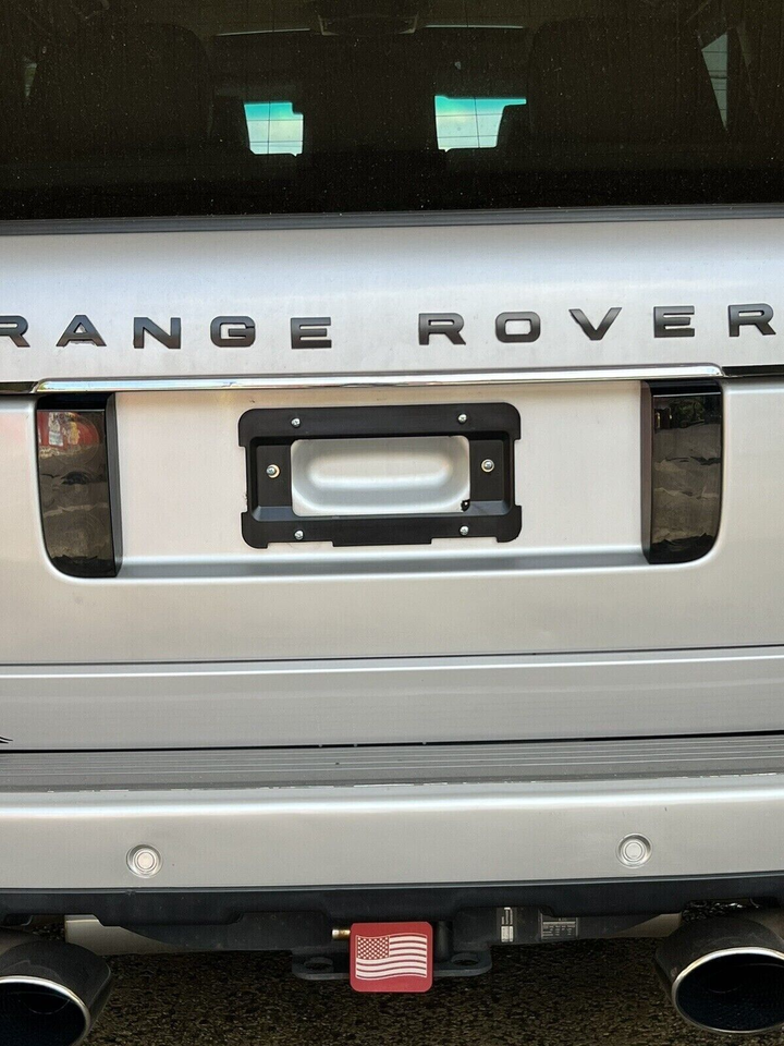 Rear License Plate Holder Mount Tag Bracket for LAND ROVER LR2 LR3 LR4 ...