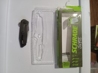 Schrade Slyte Folding Knife 3" D2 Tool Steel Wharncliffe Blade ...