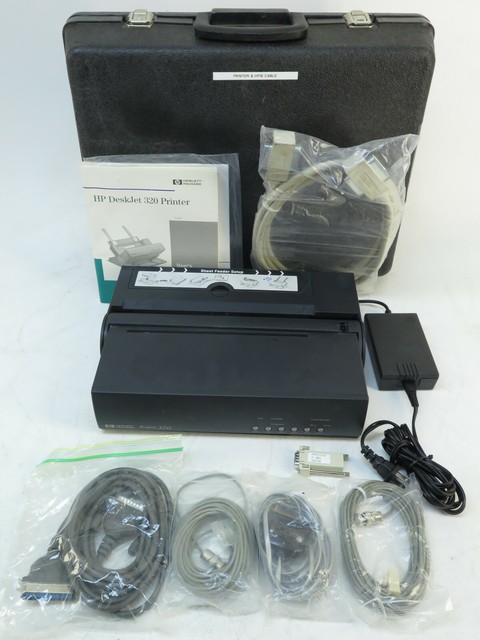 Hewlett Packard HP Deskjet 320 Legacy Printer Bundle Kit for sale ...