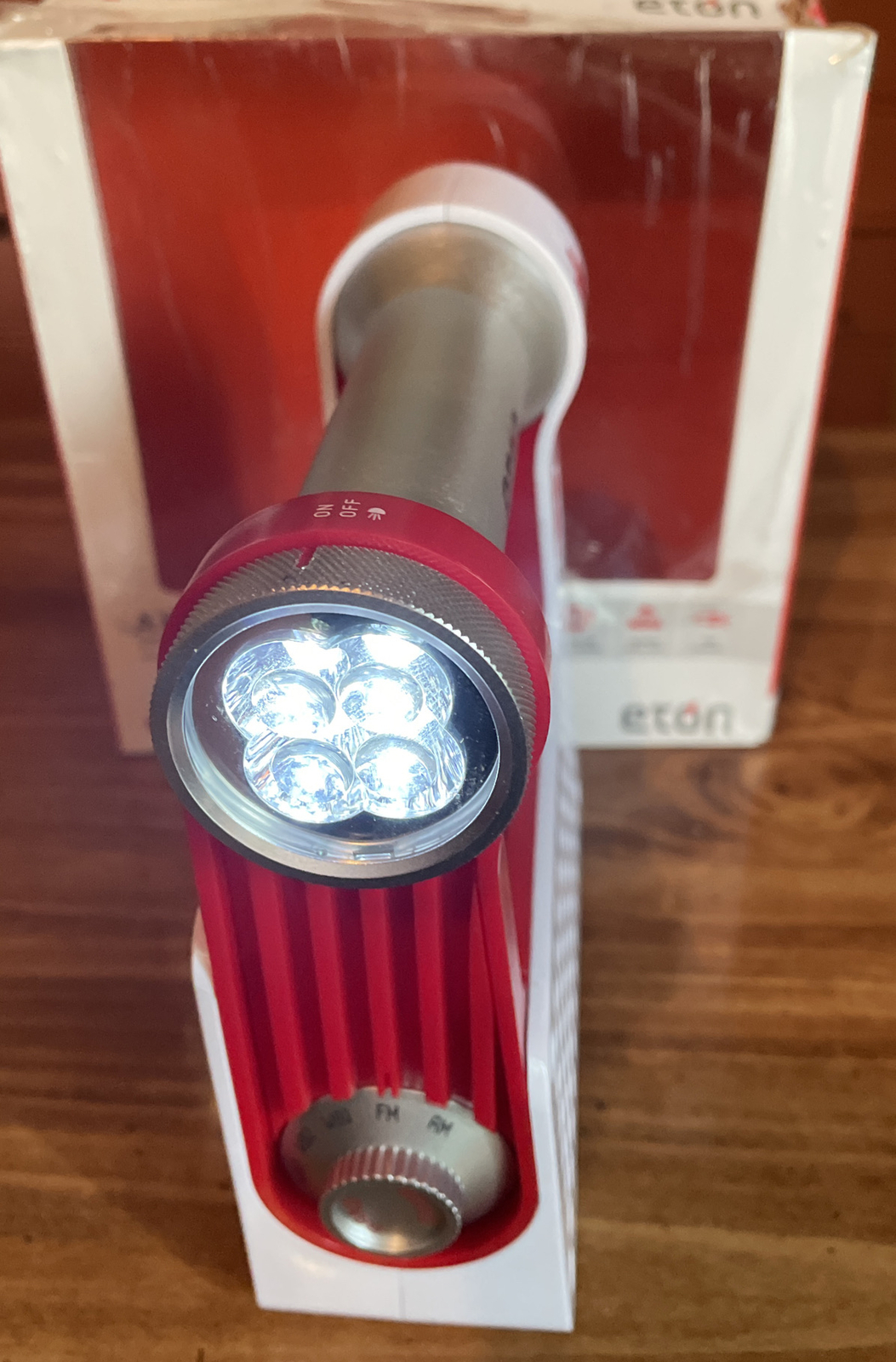 Eton American Red Cross Axis Self-powered Safety Hub With Weather Radio ...