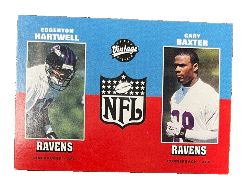 2001 UPPER DECK VINTAGE ROOKIES CARD # 262 Gary Baxter - Edgerton ...