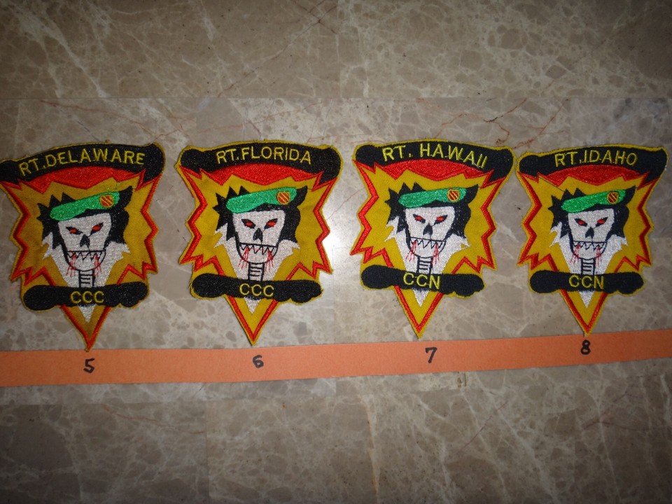 Sixteen (16) Vietnam War US Army 5th Special Forces Group STATE MACV ...