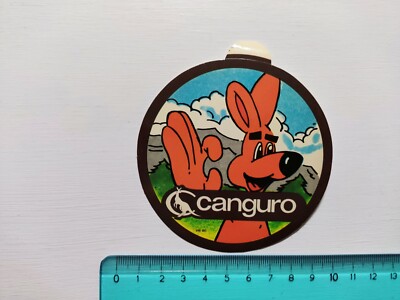 Adhesive Kangaroo Shoes Sticker Autocolant Vintage 80s Original | eBay ...