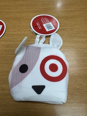 Target Reusable Foldable Pocket Bullseye Dog Bag | eBay
