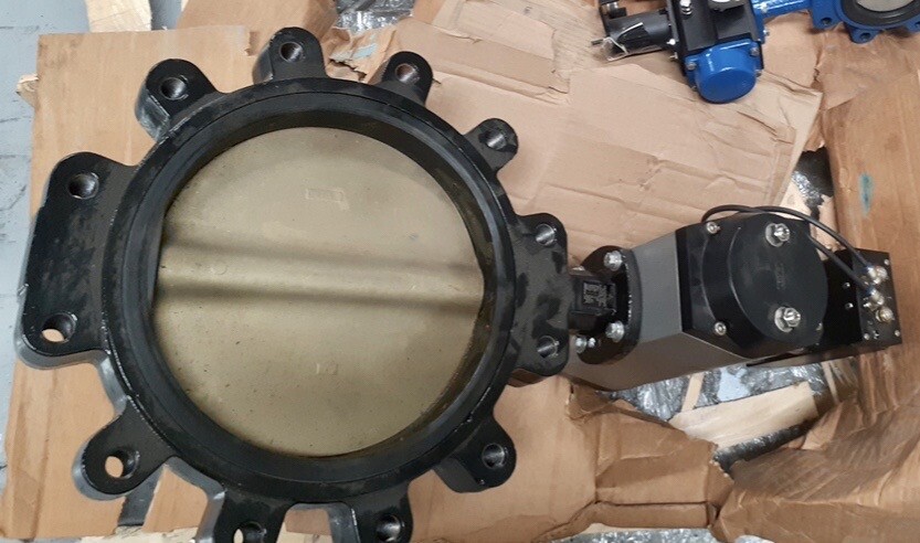 12" Delta T Butterfly Valve series 051 Air Operated | eBay