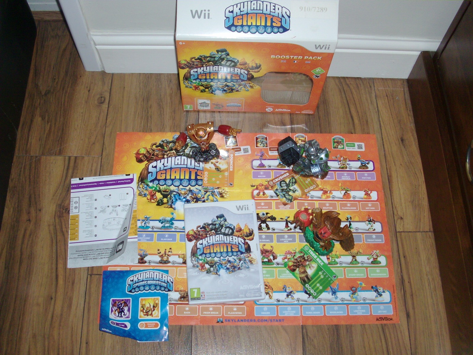 wii skylanders giants booster pack and extra figures | eBay UK