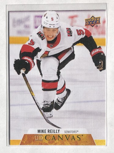 Mike Reilly 2020-21 Upper Deck Series 2 Hockey UD Canvas Card #C182 ...