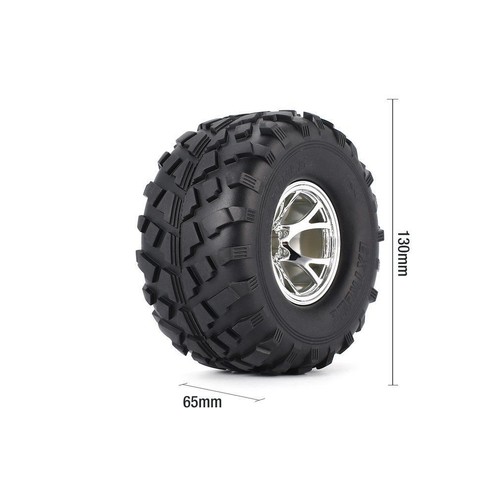 1/10 Rc Monster Truck Wheels Tires for Hpi Mt2 Firestorm Jumpshot Mt ...