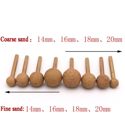Diamond Sanding Head Sanding Pin Balls/Rond Cutter For Dremel Proxxon ...