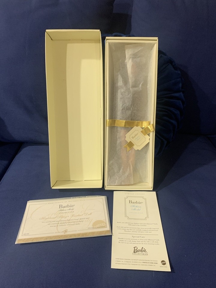 Highland Fling Barbie Genuine Silkstone Gold Label BFMC 2005 Mattel ...