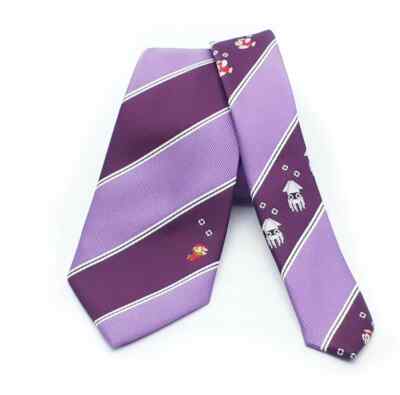 Nintendo Super Mario Bros Necktie Tie Icon Videogame Purple Japan | eBay