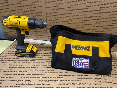 1/2" Cordless Drill 20V MAX DEWALT #DCD771 (0-450+0-1800 rpm) w/charger ...