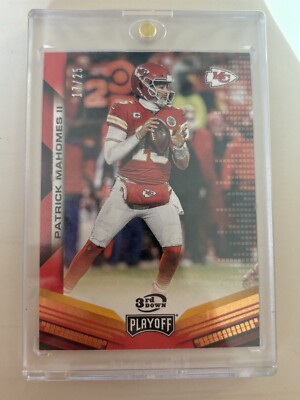 Patrick Mahomes Playoff/25 🔥🔥🔥3rd Down 2019 | eBay