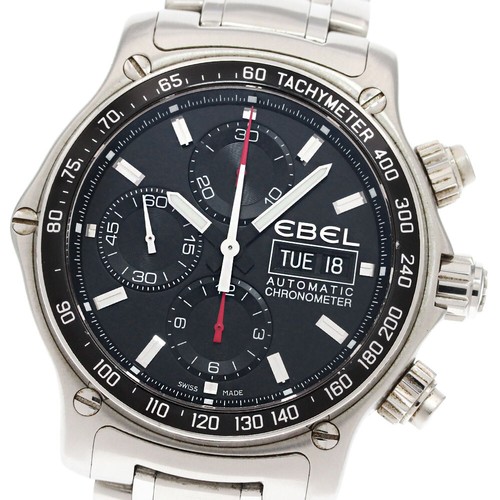 EBEL 1911 Discovery E9750L62 Chronograph day date Automatic Men's Watch ...