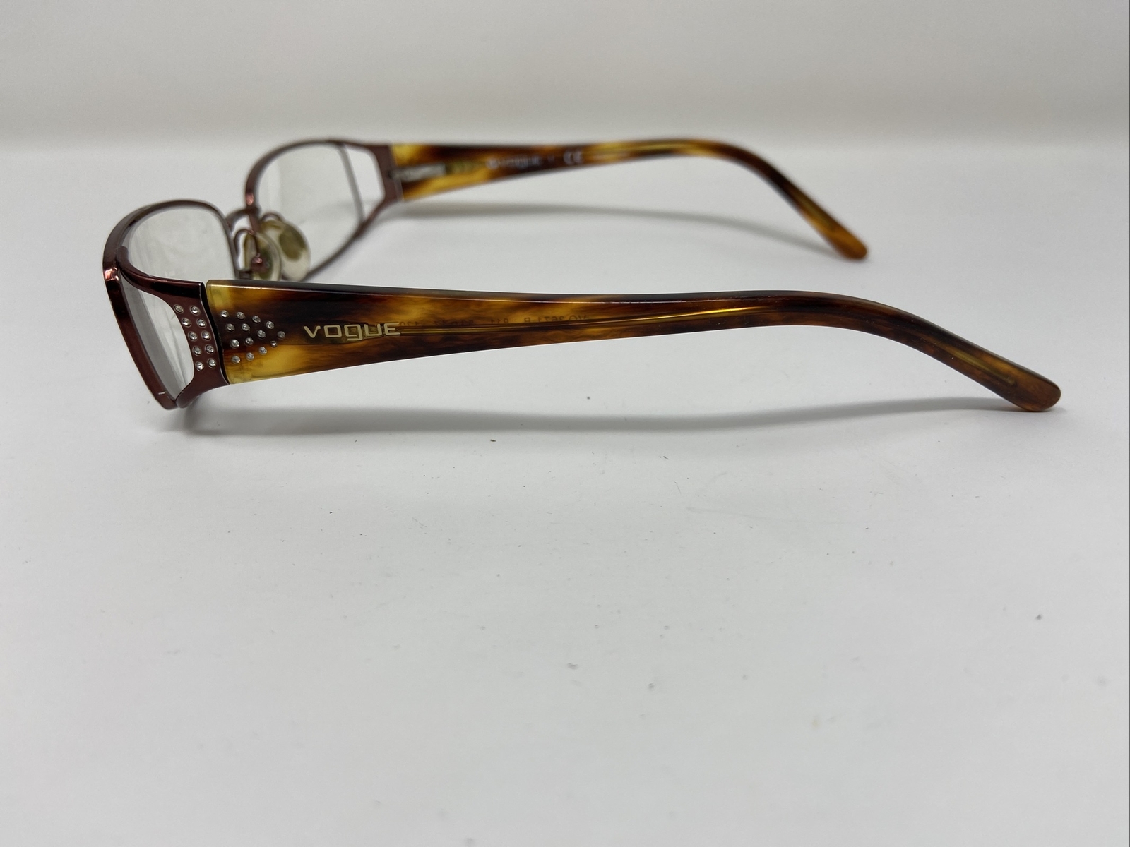 VOgUE Eyeglasses Frames VO3671-B 811 53-17-130 Tortoise/Brown Full Rim ...