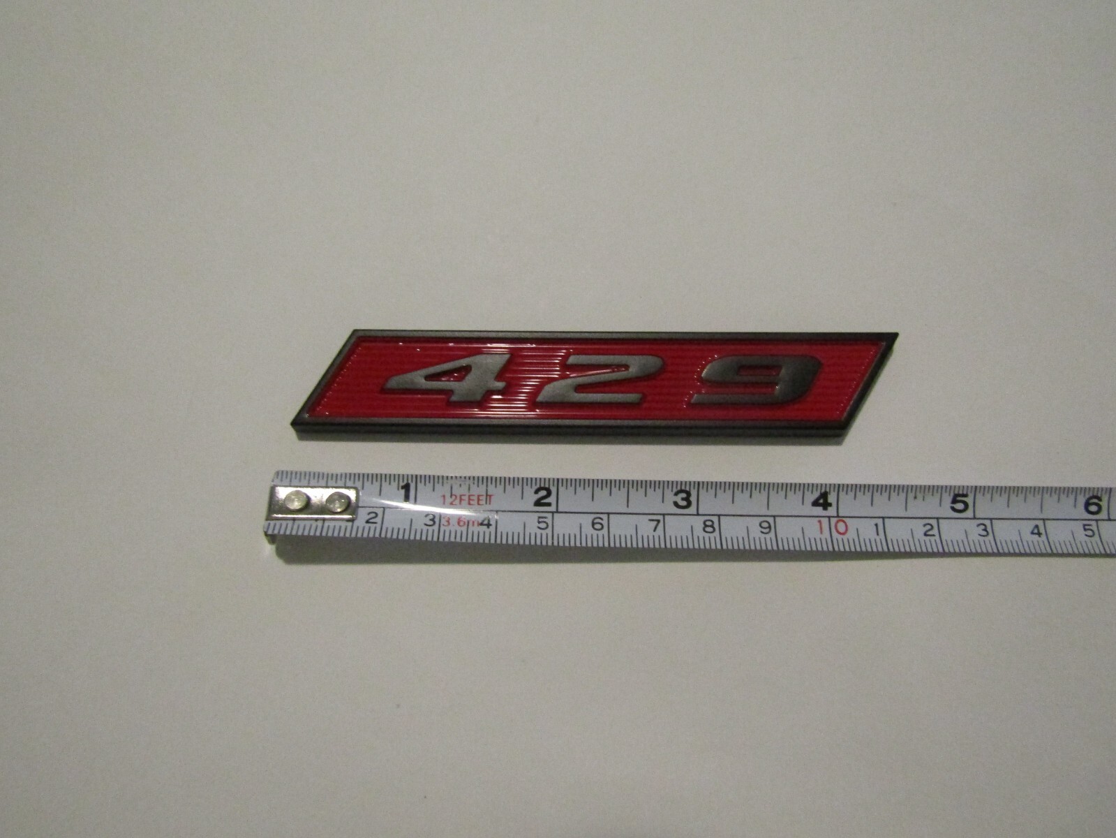 429 ENGINE SIZE HOOD SCOOP FENDER BODY EMBLEMS FITS FORD LINCOLN ...