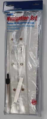 West Marine Basic Navigation Set, Chart Protractor 15" Parallel Rules 6 ...