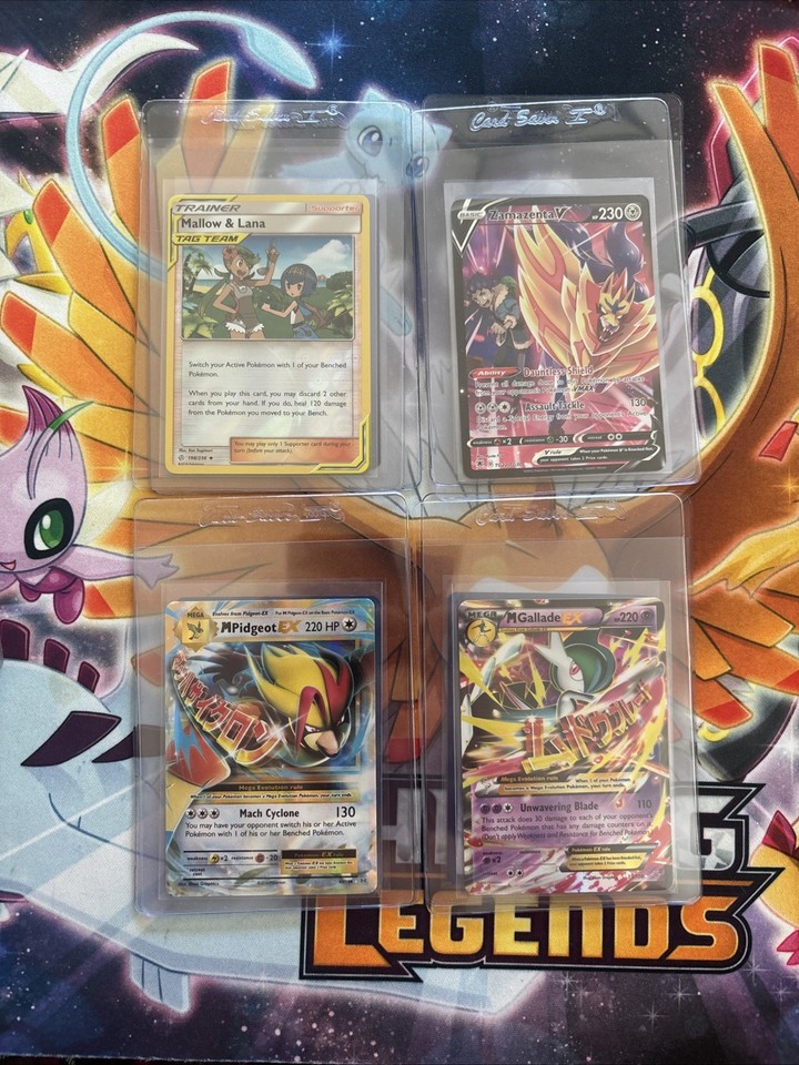 Huge Lot Of Pokemon Cards TCG rainbow M Mega Tag Team Full Art Holo ...